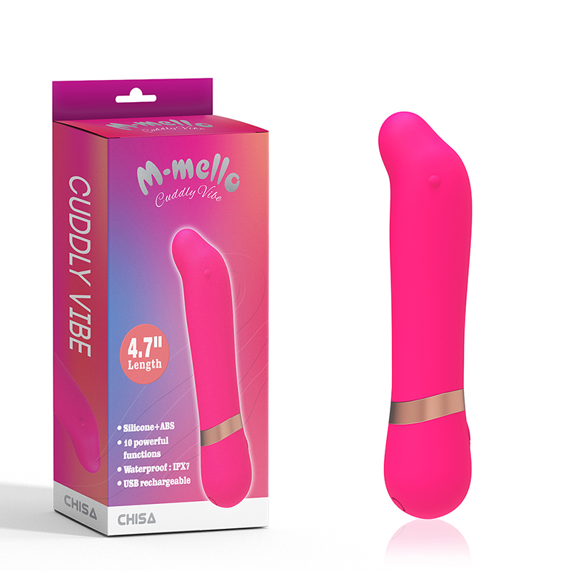 Silikonski Roze Vibrator 12cm Cuddly Vibe