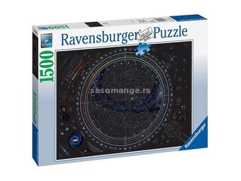 Ravensburger puzzle - Mapa univerzuma - 1500 delova