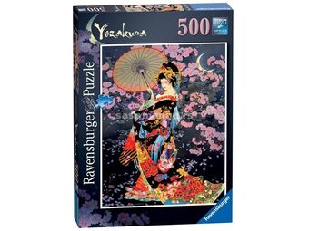 Ravensburger puzzle - Yozakura- 500 delova