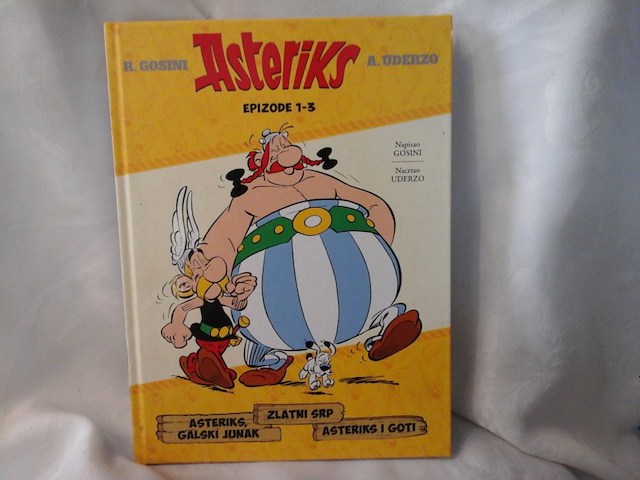 Asteriks epizode 1 - 3 Gosini Uderzo Zlatni srp