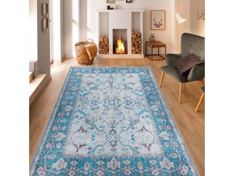 Conceptum Hypnose Tepih Dorian Chenille Blue AL 333 ( 75 x 230 )