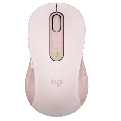 Logitech M650 L Bežični miš, SilentTouch, Roze