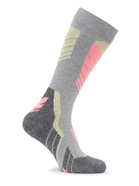 BRILLE Čarape Laax 2 Pack Ski SD231113 sivo-roze