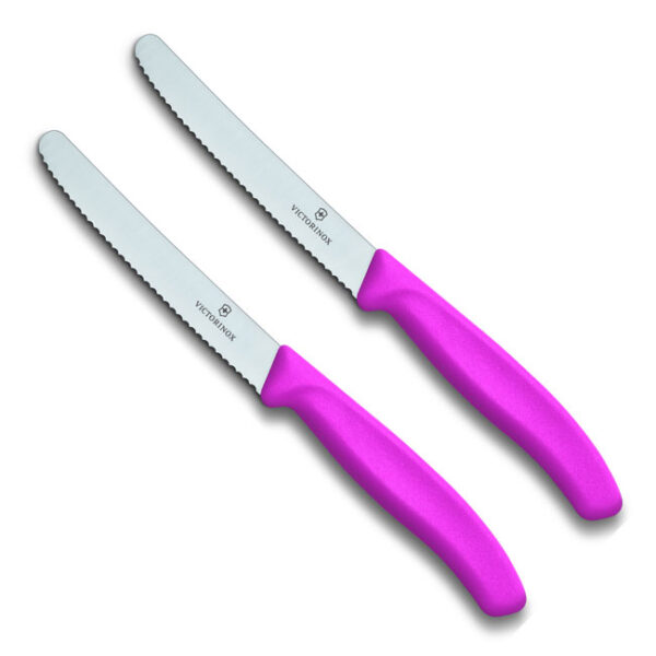 Victorinox kuhinjski nož 67836 L115B 2/1 reckasti roze