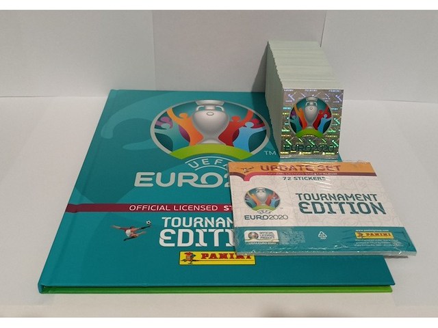 EURO 2020 TOURNAMENT kompletan set + HC album + UPDATE