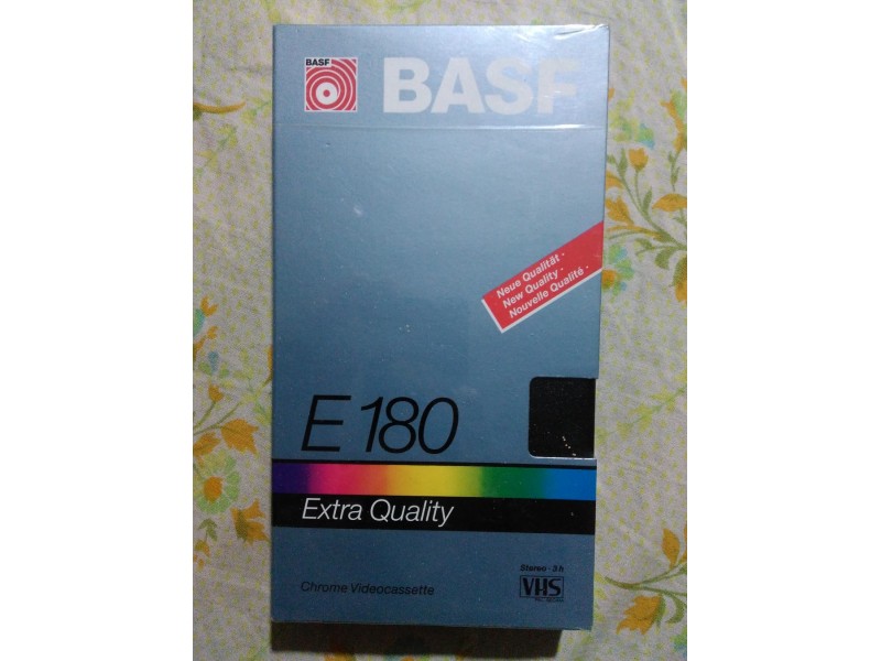 Basf E180, VHS, novo