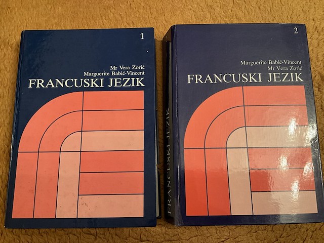 FRANCUSKI JEZIK 2 knjige, Vincent, Zoric