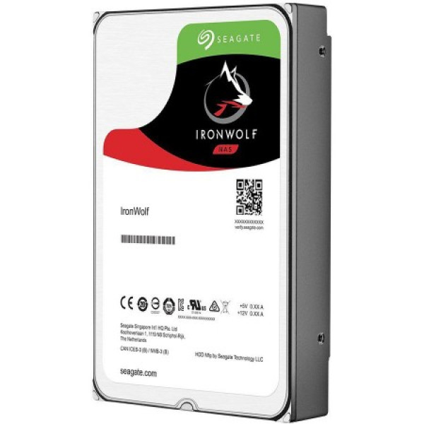 SEAGATE 12TB 3.5'' SATA 6 256MB ST12000VN0008 Ironwolf Guardian HDD