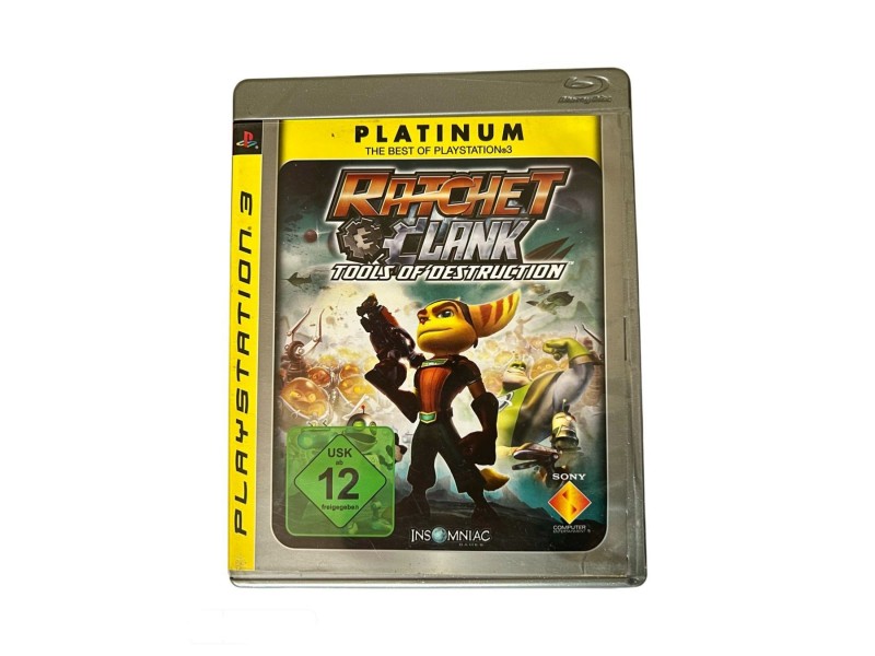 Ratchet Clank Platinum za PS3