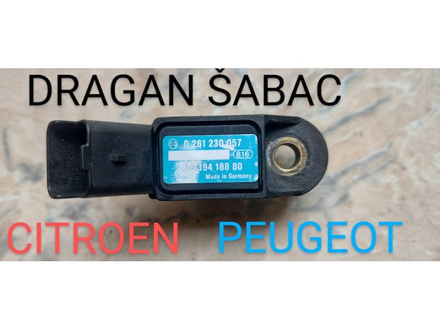 Citroen Peugeot Map senzor 9639418880 0261230057