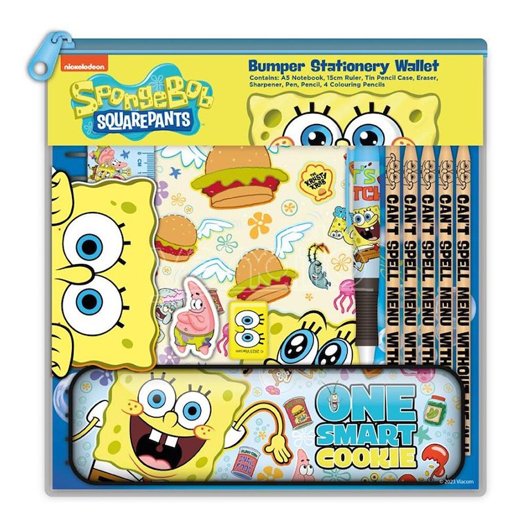 Sponge Bob Bumper Stationery Set