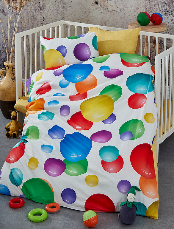 Colorful Bubbles Posteljina za Bebe