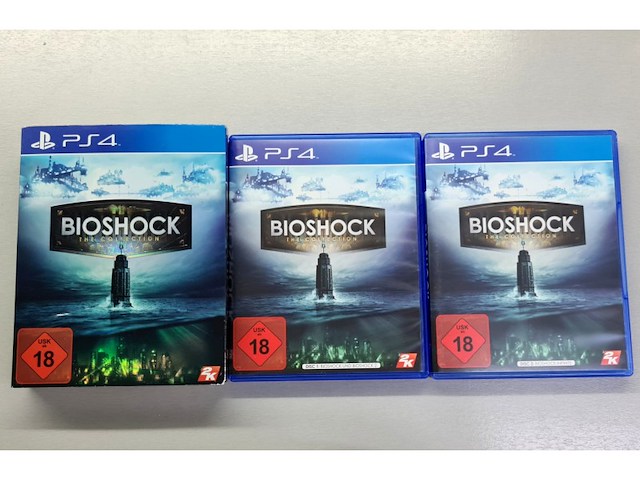 Bioshock The Collection   PS4  2 diska - 3 igre