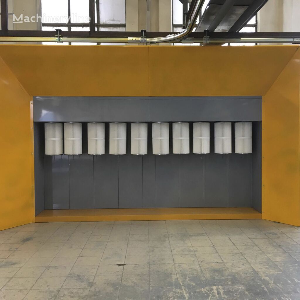 Nova Powder coating booth, wall type oprema za plastifikaciju metala