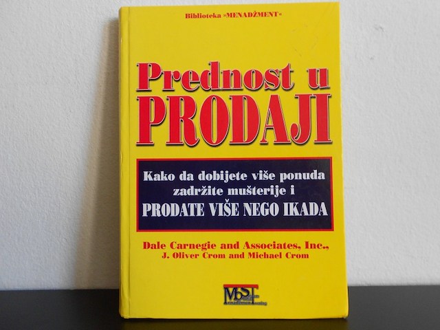 Prednost u prodaji - Dale Carnegie