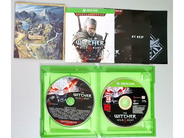 The Witcher 3  Wild Hunt XBOX One + Soundtrack + MAPA