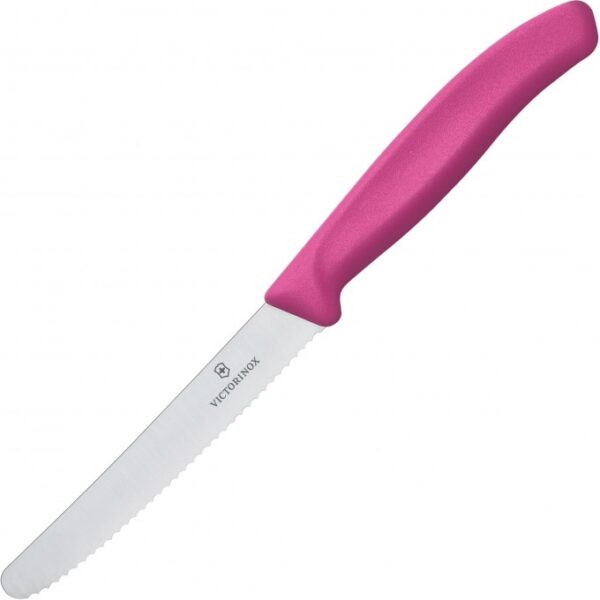 Victorinox kuhinjski nož 67836 L115 11 cm reckasti roze