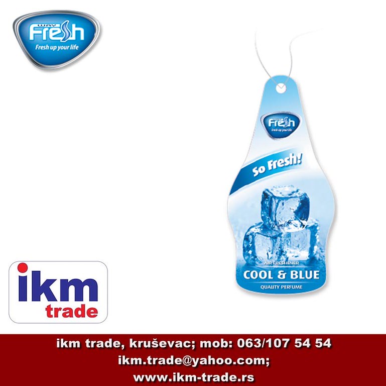 FRESH WAY Mirisna jelkica COOL & BLUE