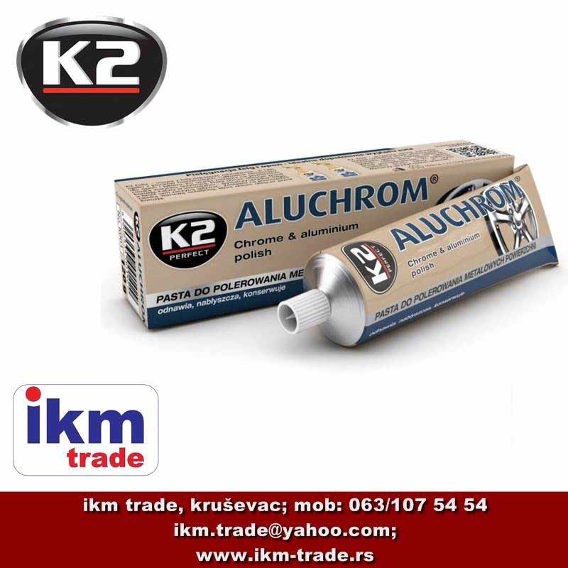 K2 ALUCHROM – pasta za poliranje hromiranih i aluminijumskih površina