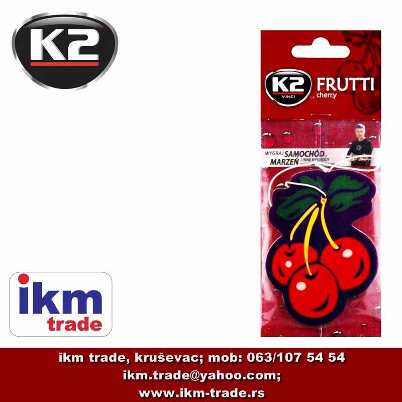 K2 FRUTTI CHERRY – mirisna jelkica – VIŠNJA