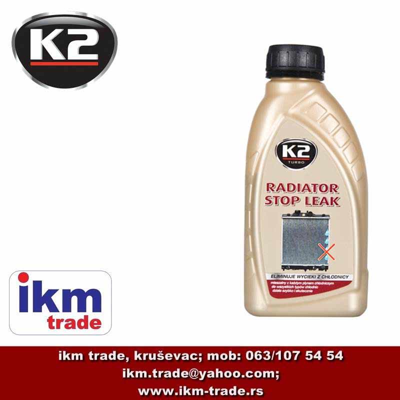 K2 RADIATOR STOP LEAK – tečnost za krpljenje hladnjaka 400ml