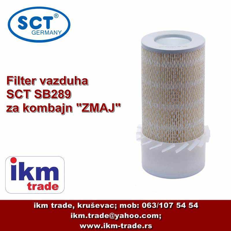 SCT Filter vazduha SB289 za kombajn ZMAJ