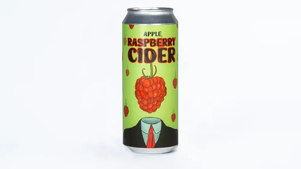 SINDIKAT Cider Raspberry limenka 0.5l