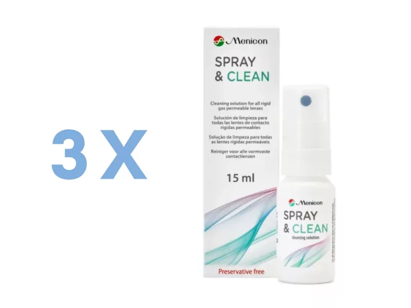 Spray & Clean (3 x 15 ml)