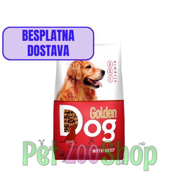 Golden Dog Hrana za odrasle pse, 10kg