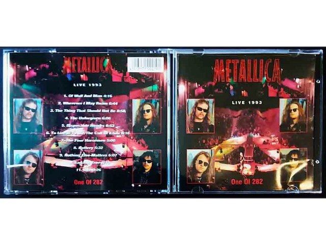 Metallica-Live 1993 One Of 282 CD