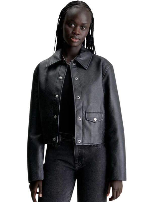 Calvin Klein - Ženska jakna od eko kože