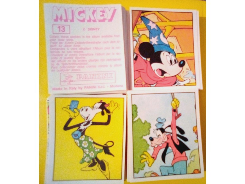 MICKEY DISNEY (1991.) PANINI Sličice na komad