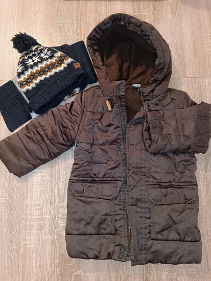 Zimska jakna + šal i kapa