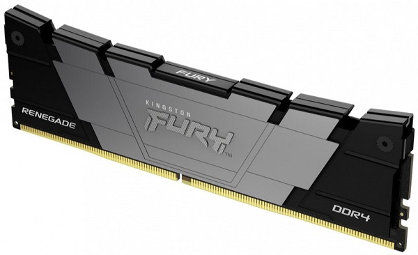 DDR4 32GB 3200MHz [FURY RENEGADE], Non-ECC UDIMM, CL16 1.35V, 288-Pin 2Rx8, w/Heatsink, XMP