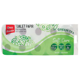 Toalet papir green tea Maxi 3sl 10/1