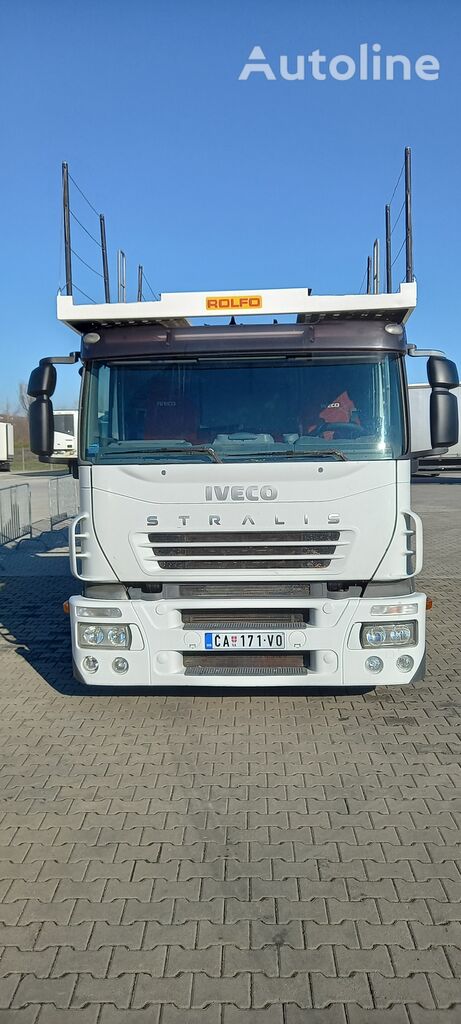 IVECO STRALIS 420 autotransporter + prikolica autotransportera