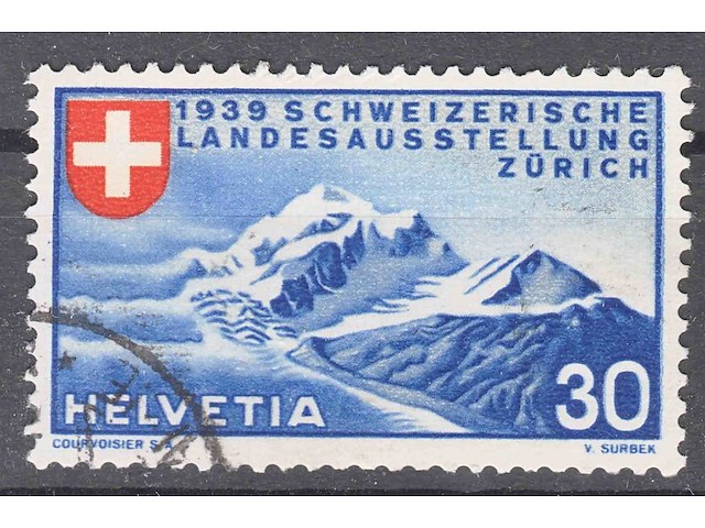 Švajcarska 1939 Nemački jezik, Michel 4 eur