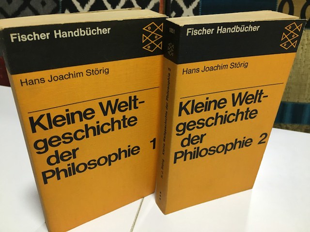 Kleine Welt-Geschichte der Philosophie 1-2 filozofija