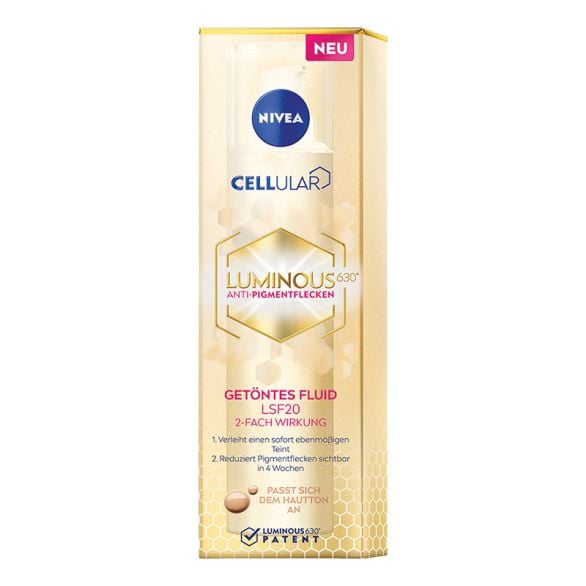 Krema za negu lica NIVEA Luminous antispot tonirani fluid 40ml