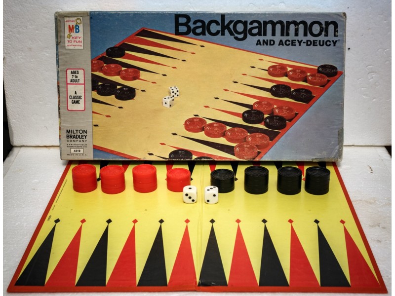 Bekgemon - Backgammon, Milton Bradley