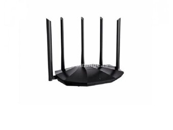TENDA Wireless Router TX2 PRO AC1500 OFDMA+MU-MIMO 5x6dBi antena/2,4GHz+5GHz/1WAN/3LAN/Repeater/A...
