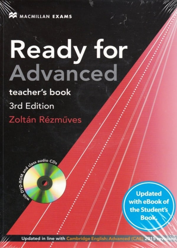 Ready for Advanced 3rd edition + eBook Teacher’s Pack