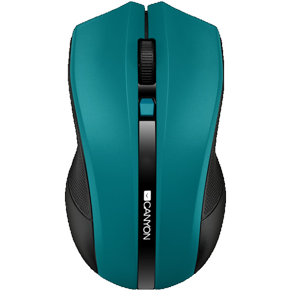 CANYON MW-5 2.4GHz wireless Optical Mouse with 4 buttons, DPI 80012001600, Green, 122*69*40mm, 0.067kg ( CNE-CMSW05G )