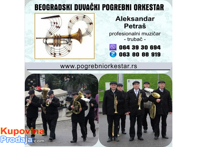 Pogrebni orkestar muzika za sahrane Šabac trubači pogrebi