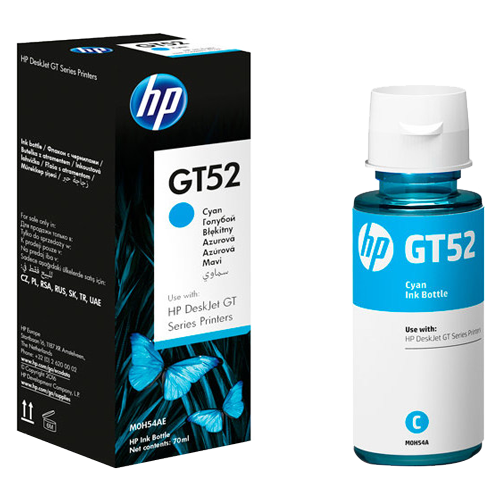 HP GT52 Bočica sa mastilom Cyan - M0H54AE