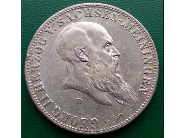 5 MARK 1901 D srebro
