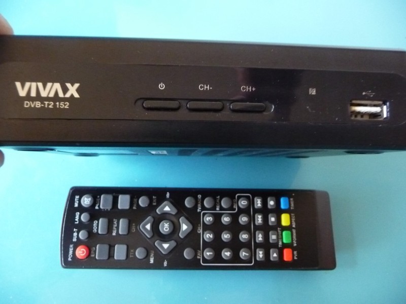 VIVAX 152 DVB-T2 Risiver sa Video RF modulatorom za sta