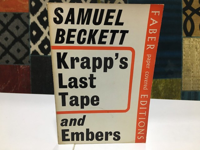 Samuel Beckett - Krapp`s Last Tape/ Embers