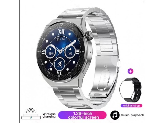 GT3 Pro Bluetooth NFC Smart Watch, Bluetooth Pozivi