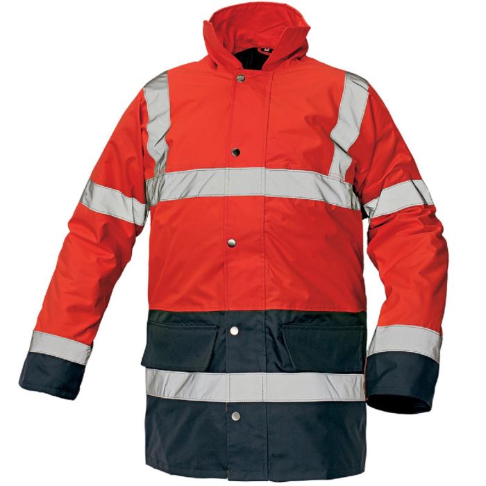 Sefton - zimska, vodootporna jakna visoke vidljivosti